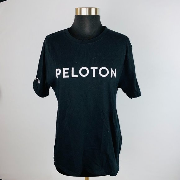 Peloton | Tops | Peloton Bicycle Machine Century 0 Black White T Shirt ...